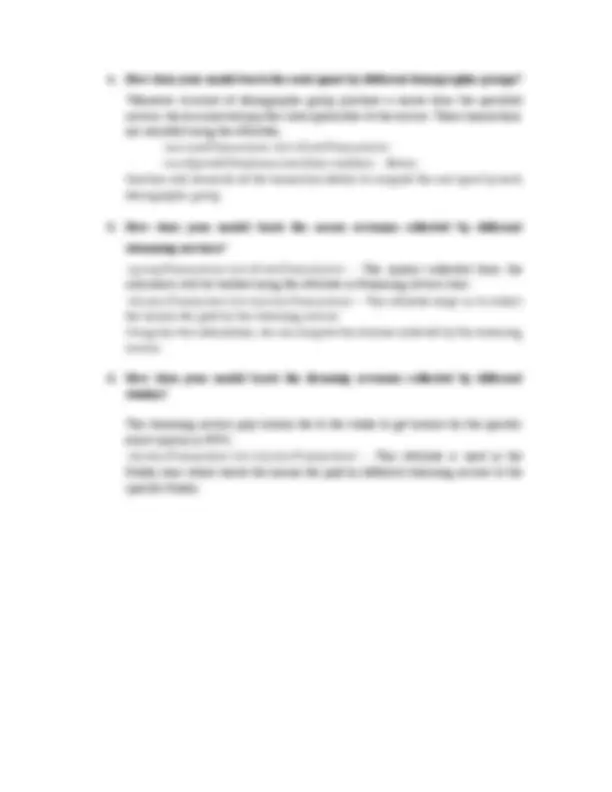 CS6310 Assignment 1: Tracking Events, Costs, and Revenues in a Streaming Service Model | Exams ...