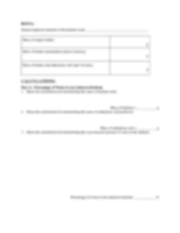 LAB 5: Percent Composition and Empirical Formula of a Hydrate | Lab ...