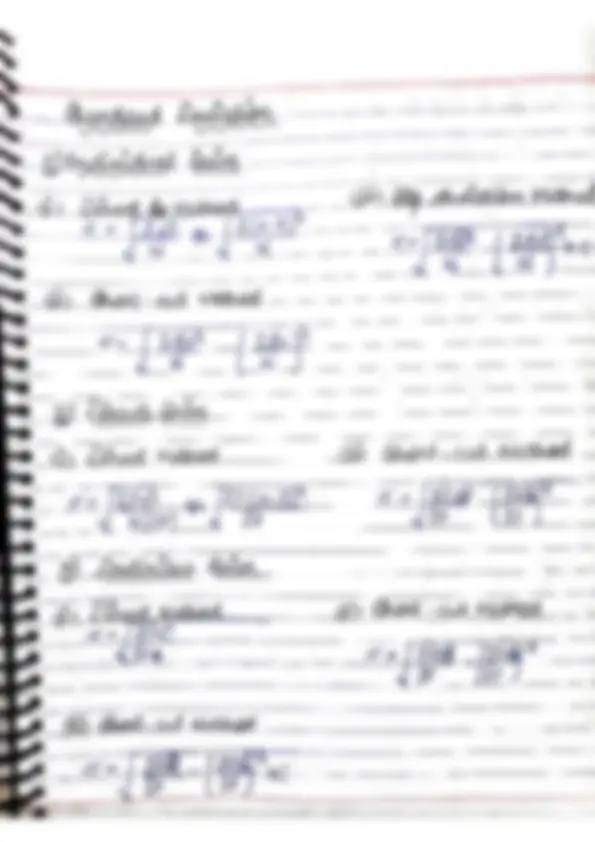 Statistics formula of all the chapter of B.com | Schemes and Mind Maps ...