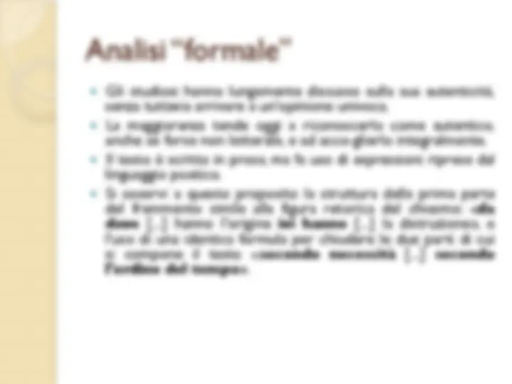 Frammento filosofico di Anassimandro: l'infinito come principio di ...