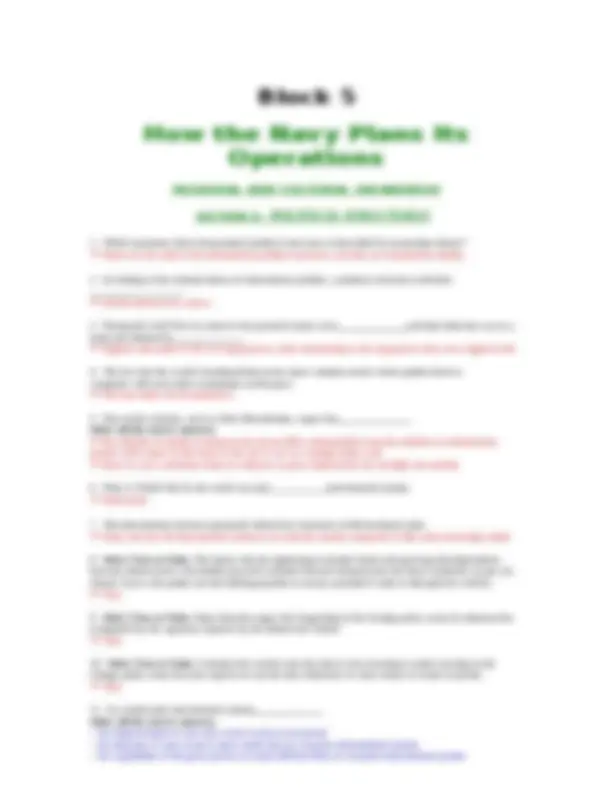 Primary Professional Military Education (Enlisted) Block 2 The Culture ...