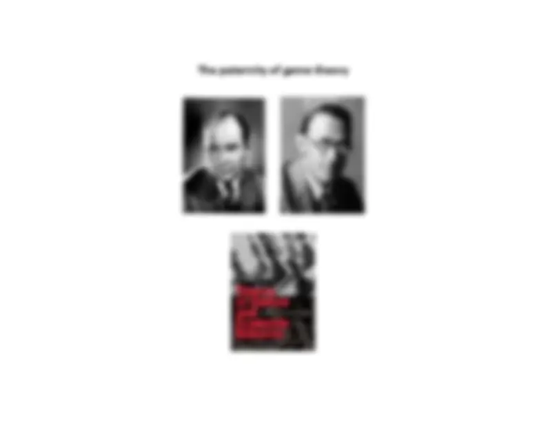 UC Berkeley: Game Theory | Slides Game Theory | Docsity