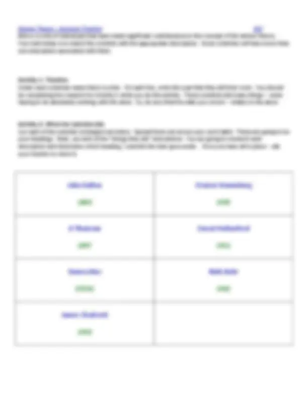 Chapter 14 - Atomic Theory – Scientist Timeline | Study notes Chemistry ...