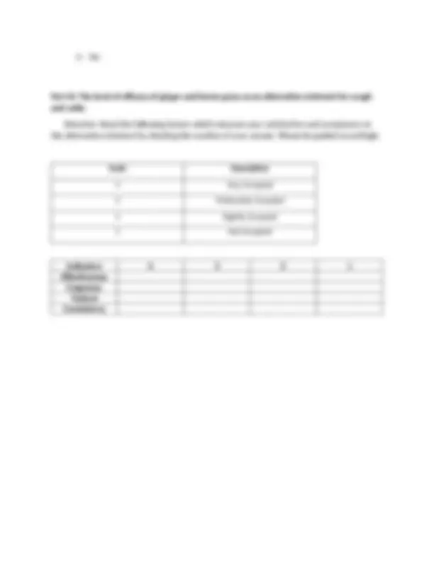 Research Project Questionnaire | Assignments Earth science | Docsity