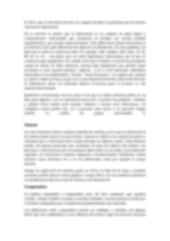 Resumen, informática | Resúmenes de Informática | Docsity