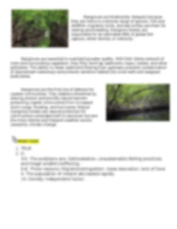 Adaptation and Survival of Populations | Summaries Earth science | Docsity