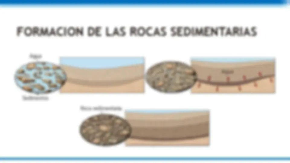 Tipos de rocas sedimentarias | Diapositivas de Mineralogía y ...