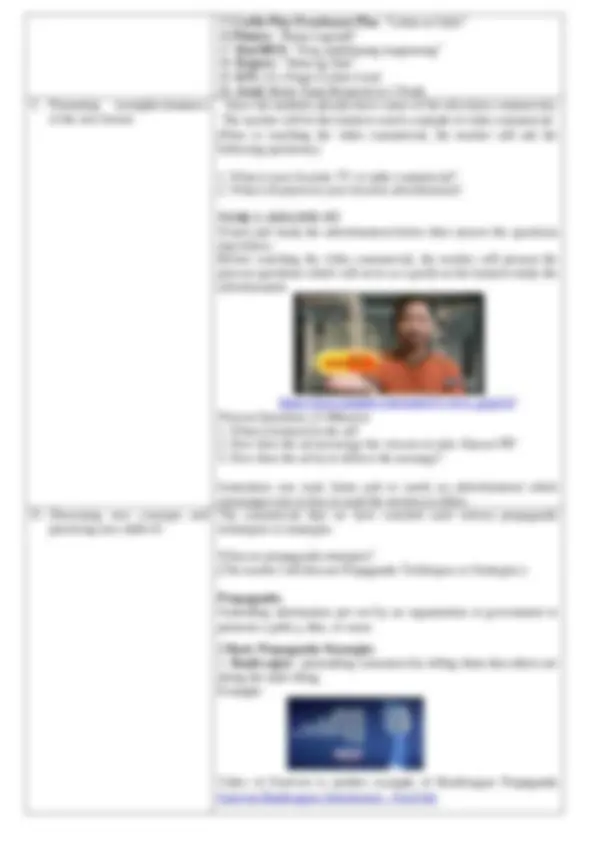 5 Basic Propaganda Strategies | Study Guides, Projects, Research ...