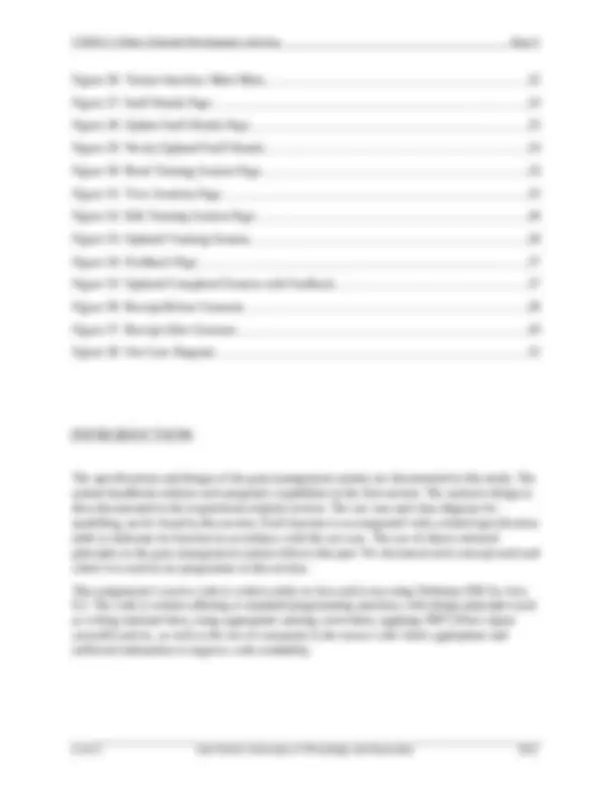 Gym Management System Documentation | Study Guides, Projects, Research Java Programming | Docsity