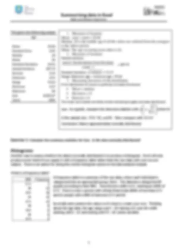 Excel: Summarizing Continuous Data with Titanic Dataset: Location ...