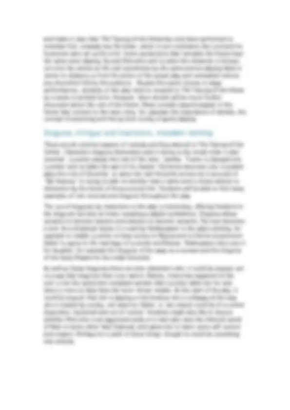 The Taming of the Shrew: An Analysis of Comedic Aspects and Feminist ...