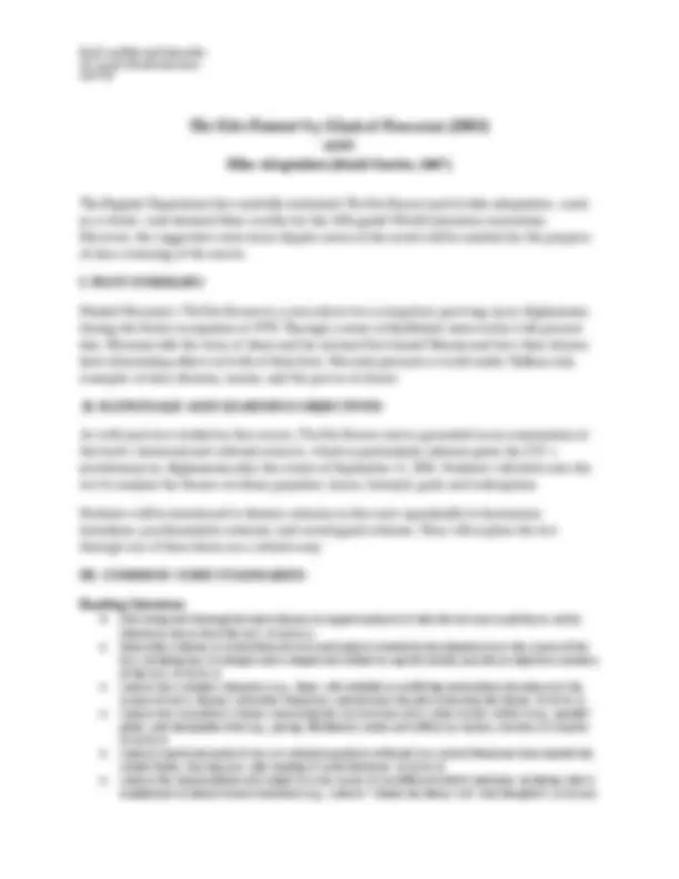 Persepolis by Marjane Satrapi (2001) | Study notes Literature | Docsity