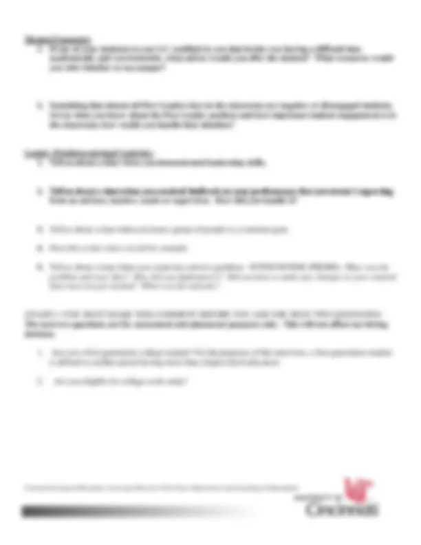 Peer Leader Interview Questions 20 minutes | Lecture notes Leadership ...