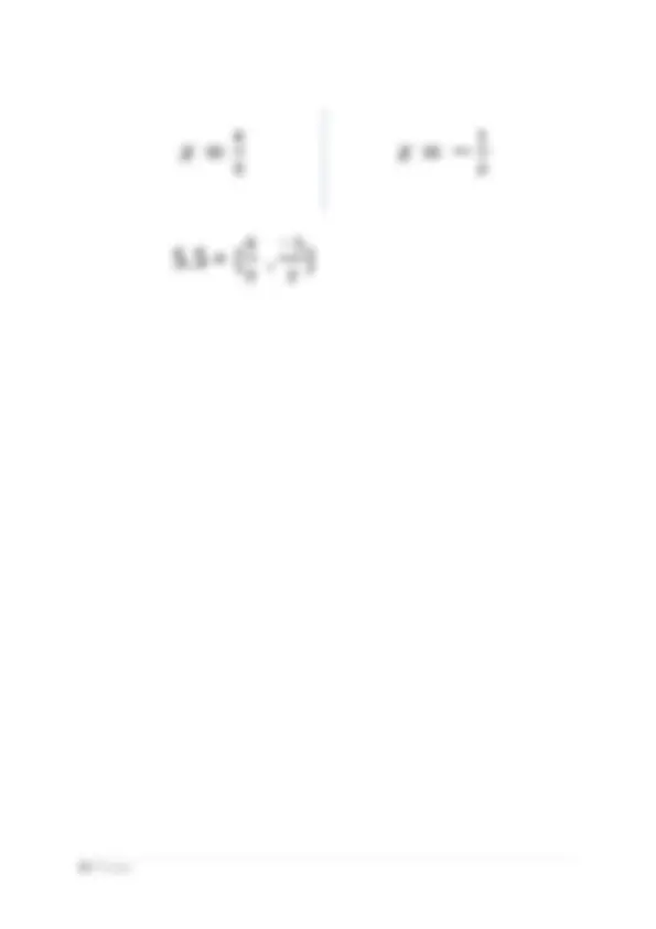 quadratic equation question solution | Study notes Mathematics | Docsity