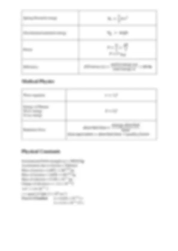VCE PHYSICS Unit 2 – Formulae Sheet | Study Guides, Projects, Research ...