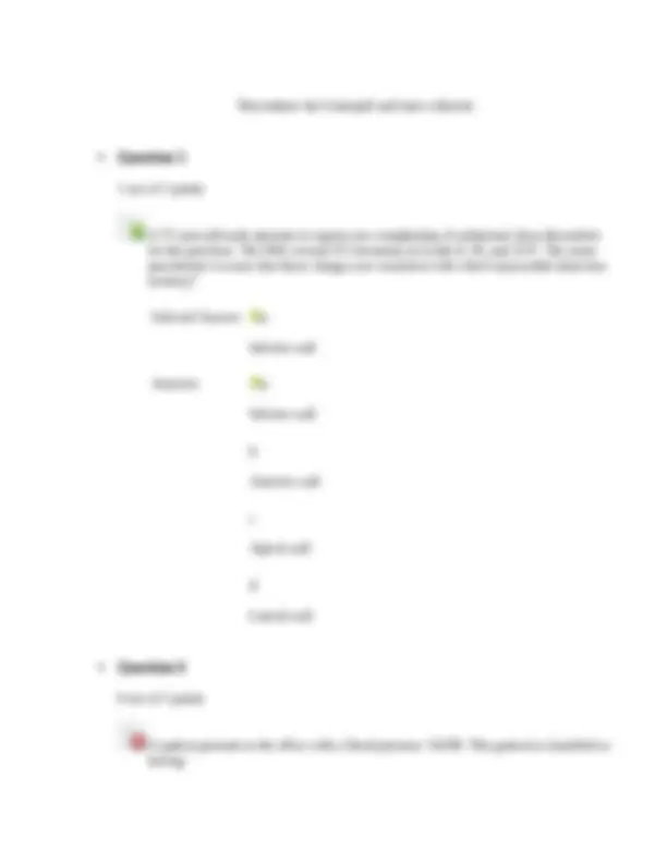 NRNP-6531 Quiz - Week 5 Knowledge Check: Primary Care for Adults Across ...