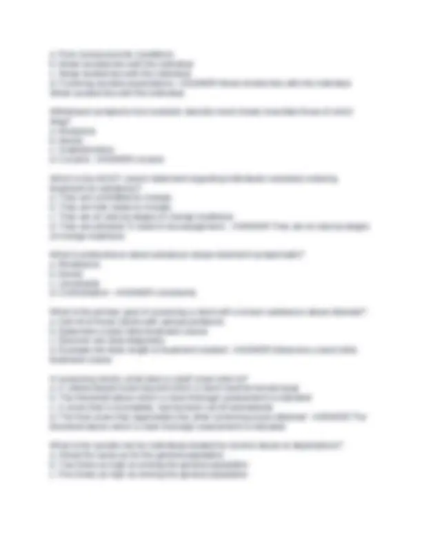 AODA Exam practice questions AND Answers | Exams Nursing | Docsity