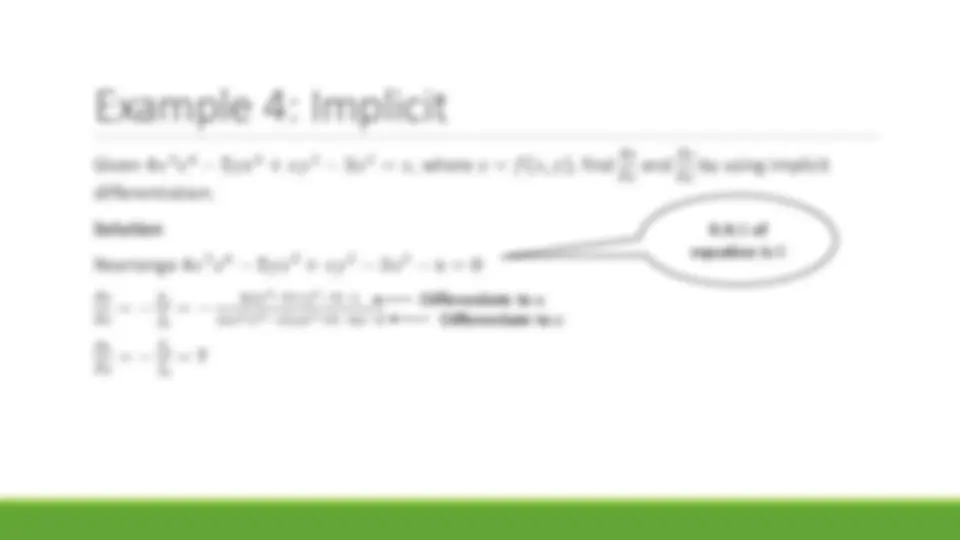Chain Rule and Implicit Differentiation in Multivariable Calculus | Assignments Engineering ...