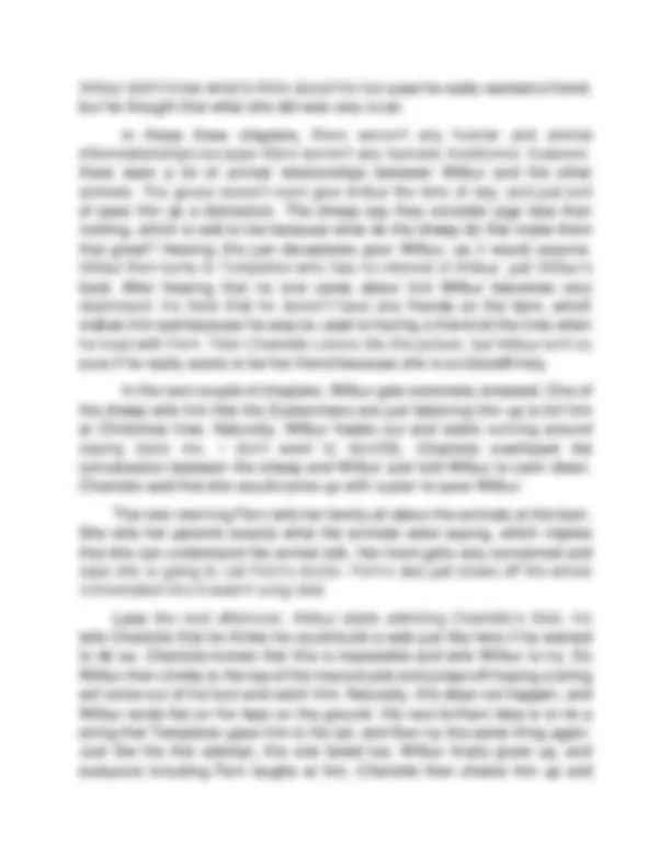 Charlotte's Web, by E. B. White - Summary and Analysis | Lecture notes ...