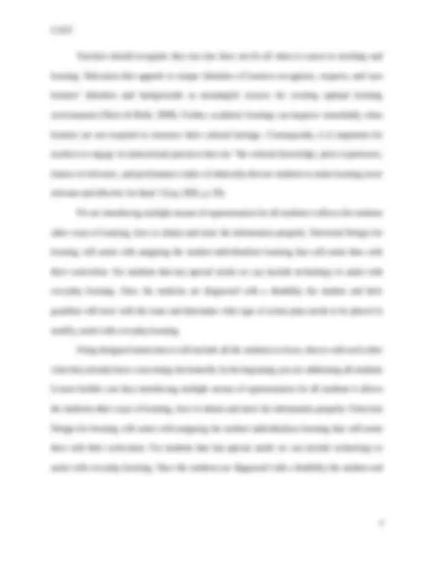 UDL/CAST Instructional Plan Analysis: The Life Cycle of Butterflies ...