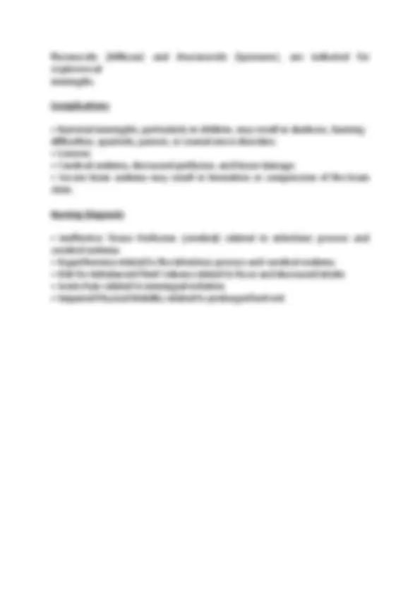NURSING MANAGEMENT OF PATIENT WITH MENINGITIS | Lecture notes Nursing ...