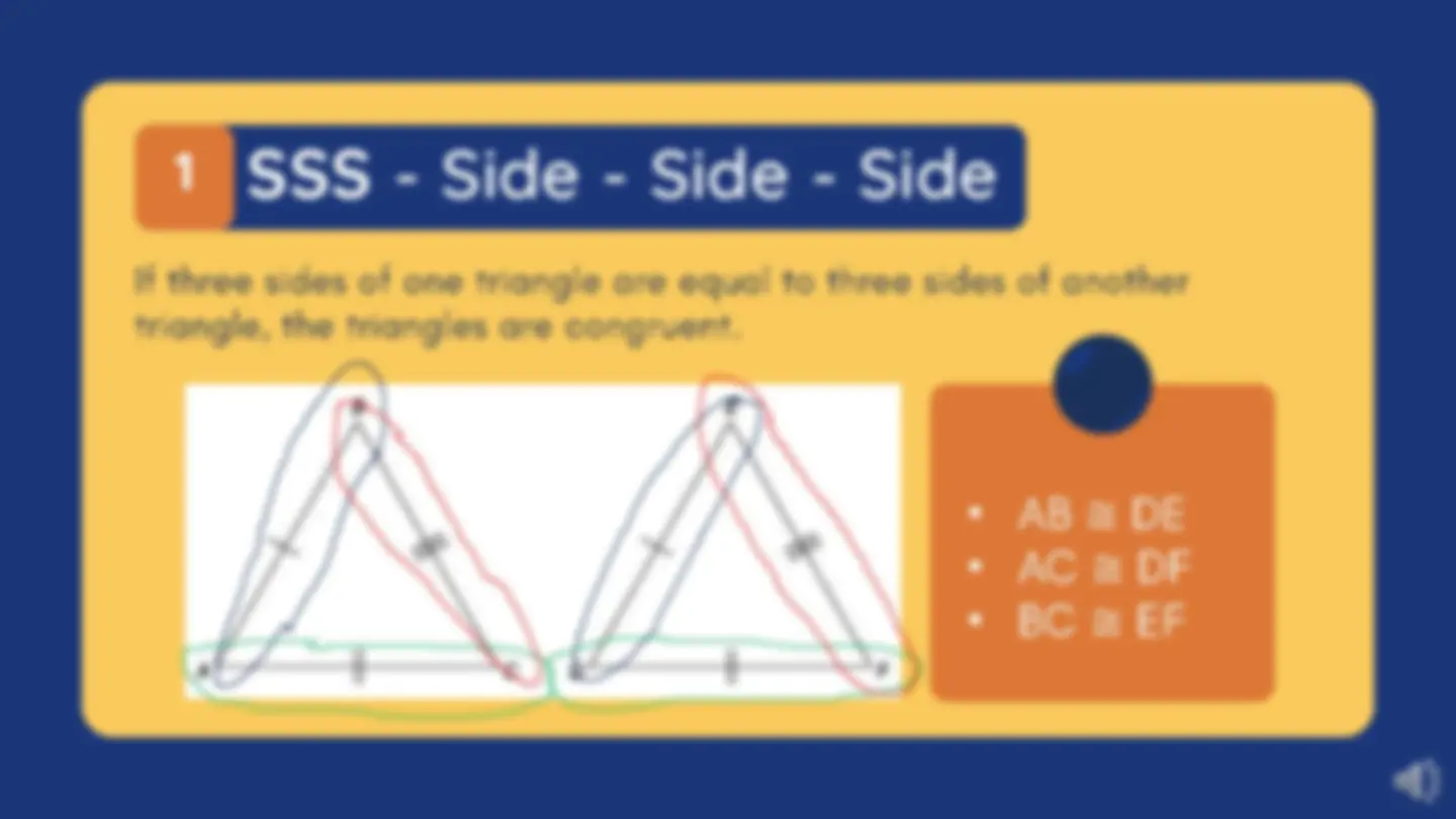 Powerpoint Presentation about Triangle Congruence | Slides Mathematics ...