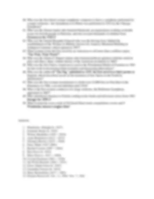 Women's History Month Trivia Questions and Answers | Study notes ...