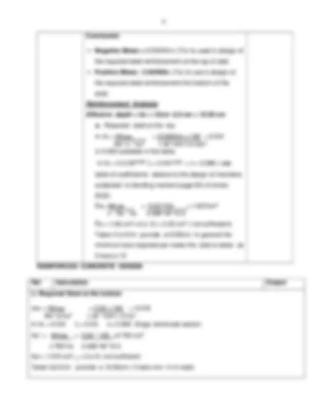 Reinforced Concrete Structural Design Of Two Lecture Notes