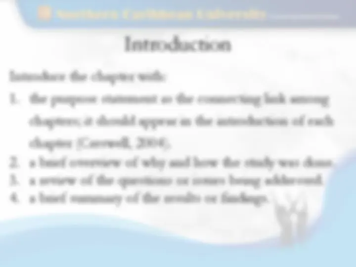 Writing Chapters 4 and 5 of a Research Study: Guidelines for Results ...