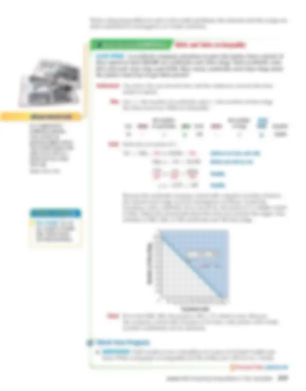 Graphing Linear Inequalities in Two Variables: Solving Real-World ...