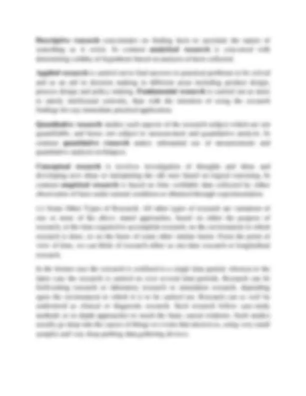 Research Methodology: An Introduction | Lecture notes Research ...