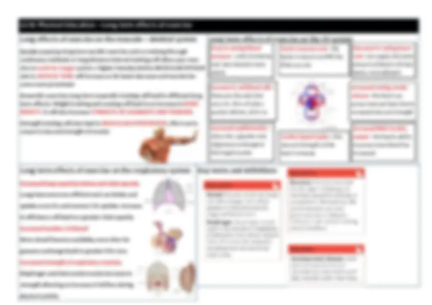GCSE Physical Education—Anaerobic and aerobic exercise | Study notes ...