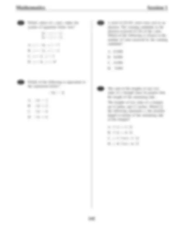 Grade 10 Mathematics Released Items, MCAS 2016 | Schemes and Mind Maps ...