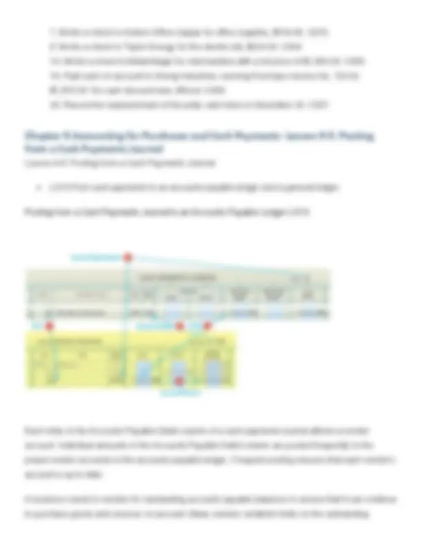 Chapter 9:Accounting for Purchases and Cash Payments | Lecture notes ...