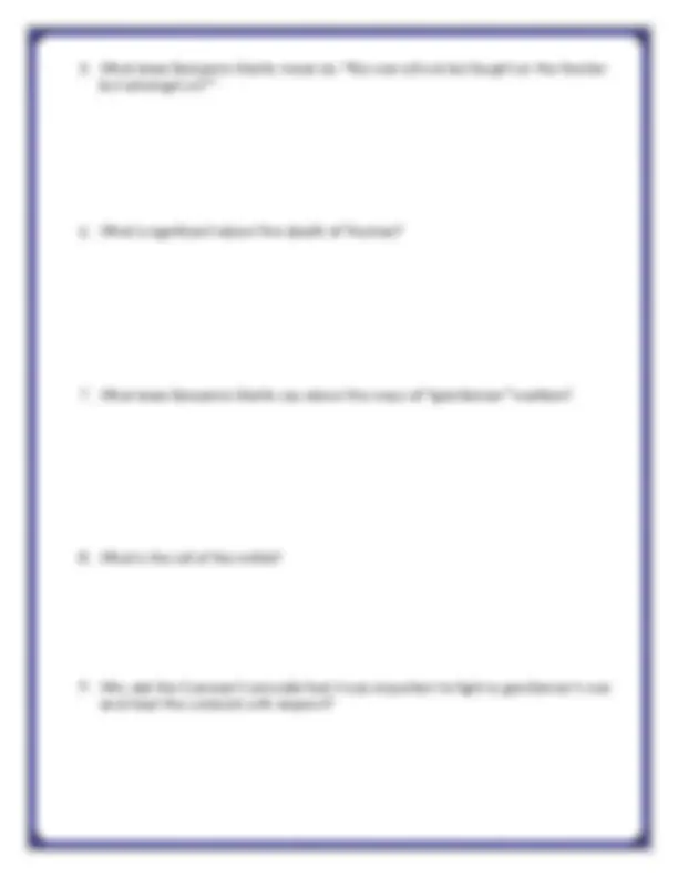 Movie Analysis: The Patriot - Class Packet | Schemes and Mind Maps ...