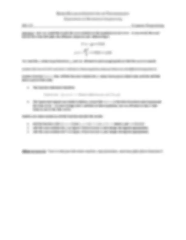 Day 33 Implementing Euler Method For Simple Pendulum Me 123 Programming Exercises Lecture