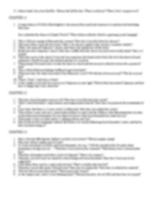 A Study of Scout's Perceptions and Understandings in 'To Kill a ...