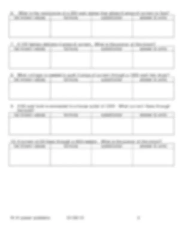 P = VI P = I2R | Study notes Basic Electronics | Docsity
