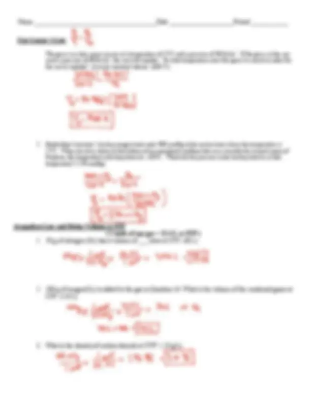 Gas Laws Worksheet: A Comprehensive Guide to Understanding Gas Behavior ...