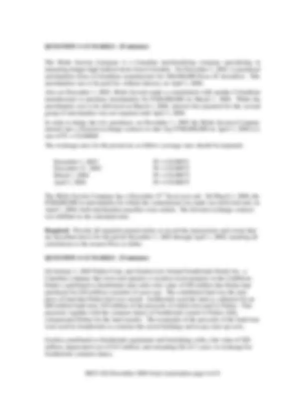 Advanced Financial Accounting Final Examination December ...