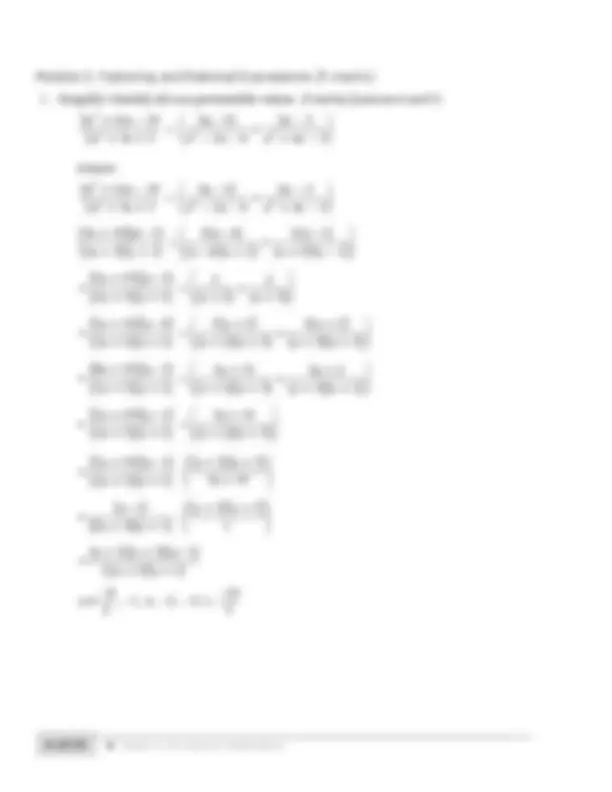 Grade 11 Pre-Calculus Math Exam Answer Key | Schemes and Mind Maps Pre ...