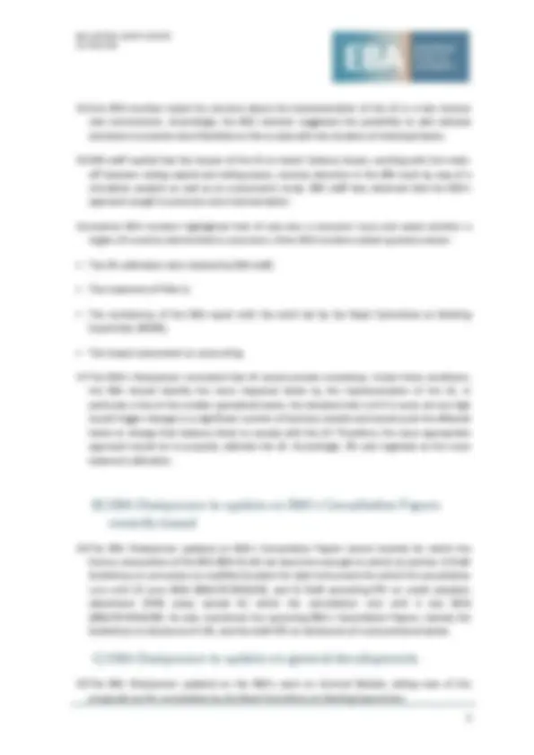 BSG Meeting Minutes: EBA's Role in Banking Regulation and Consultation ...