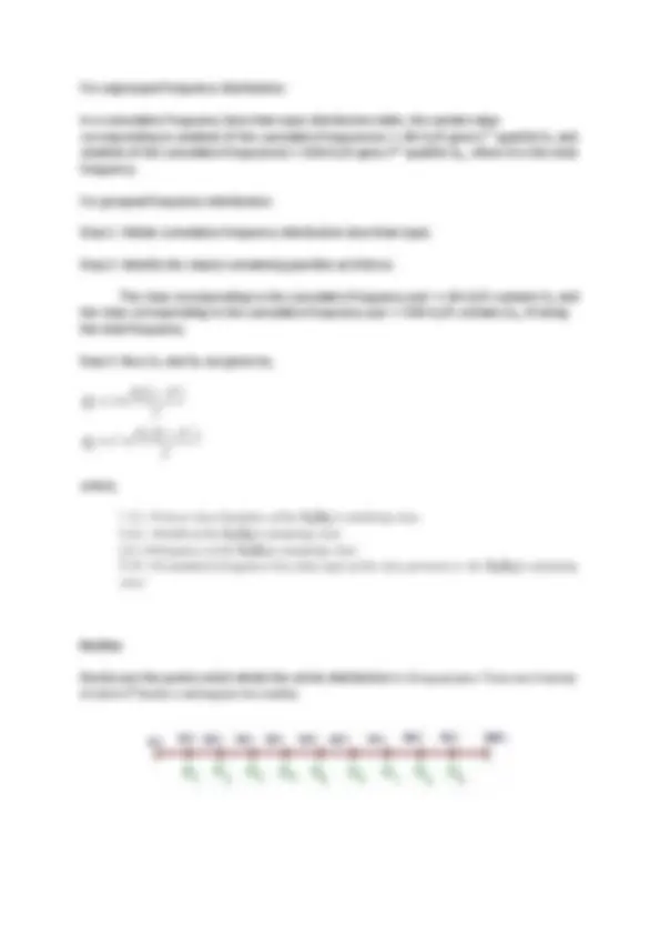 The quantile of order p or pth quantile (0