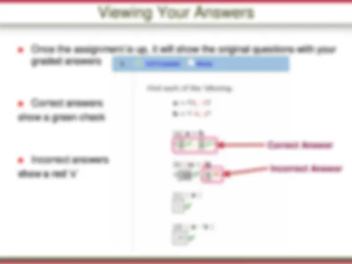 Viewing Past Assignments and Answer Keys in WebAssign | Lecture notes ...