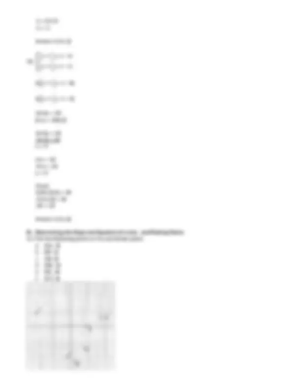 Geometry Answer Key | Exercises Geometry | Docsity