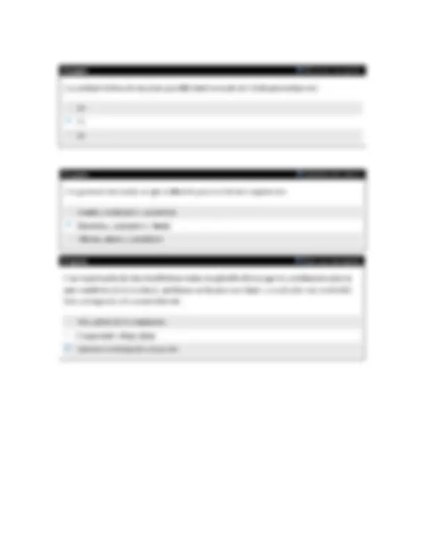 EVALUADOR DE PROCESOS NIVEL 1 LECCION PRUEBA | Quizzes Business Systems | Docsity