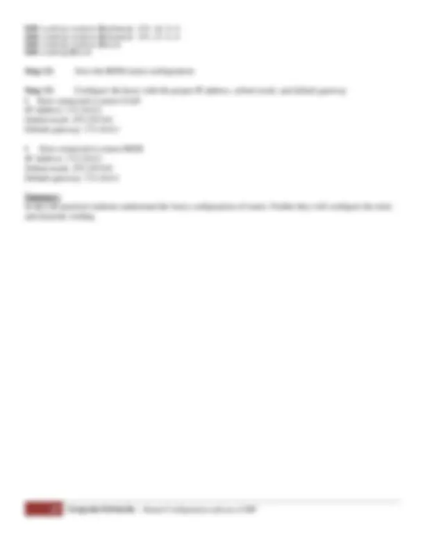 LAB MANUAL FOR COMPUTER NETWORKS | Lab Reports Computer Networks | Docsity