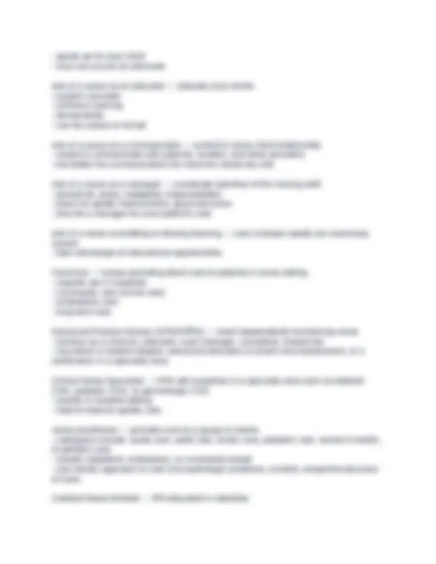 ANA scope and standards Question and Answers. | Exams Nursing | Docsity