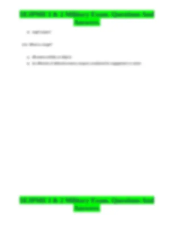 Joint Operations Exam: SEJPME I & II Practice Questions | Exams Law ...