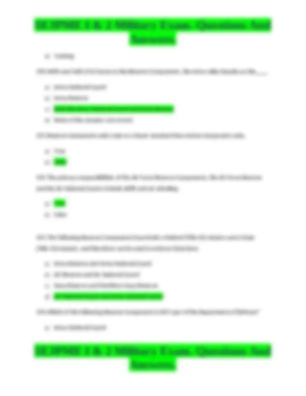 Joint Operations Exam: SEJPME I & II Practice Questions | Exams Law ...